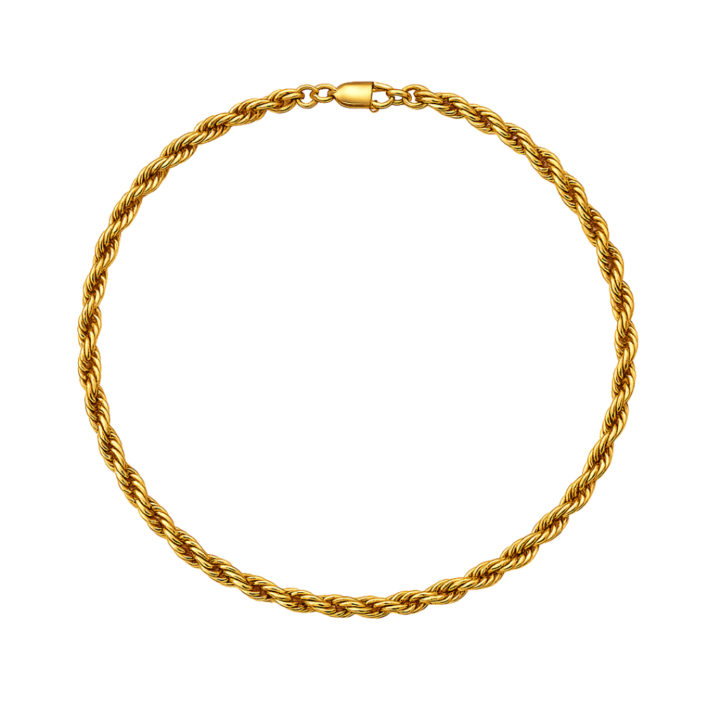 Hannah Rope Chain Necklace – Nanda Jewelry